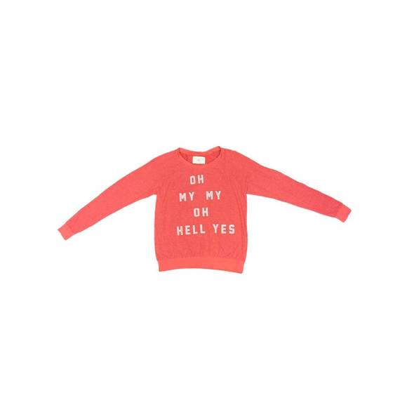 Sol Angeles | Sweaters | New Sol Angeles Hell Yes Pullover In Sunset ...